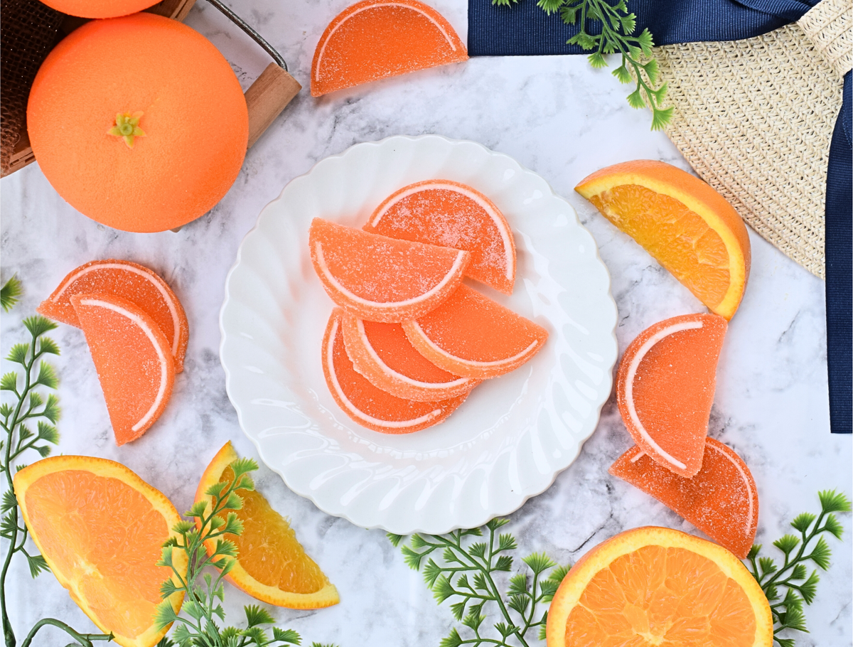 Orange Slices – Len Libby Candies