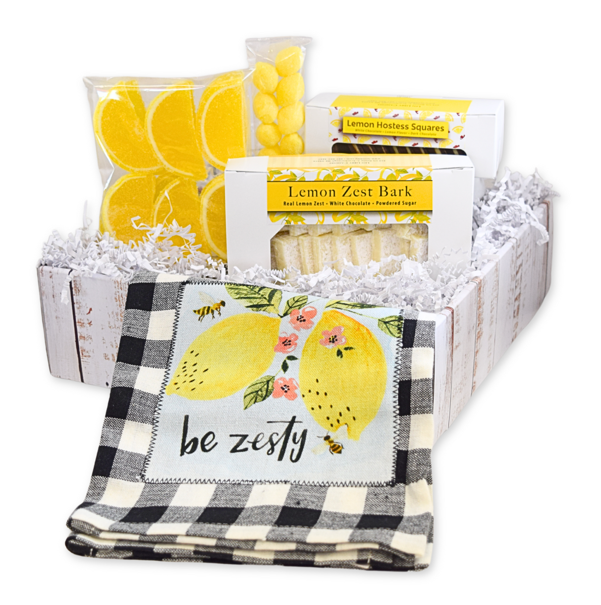 Lemon Collection Gift Box – Len Libby Candies